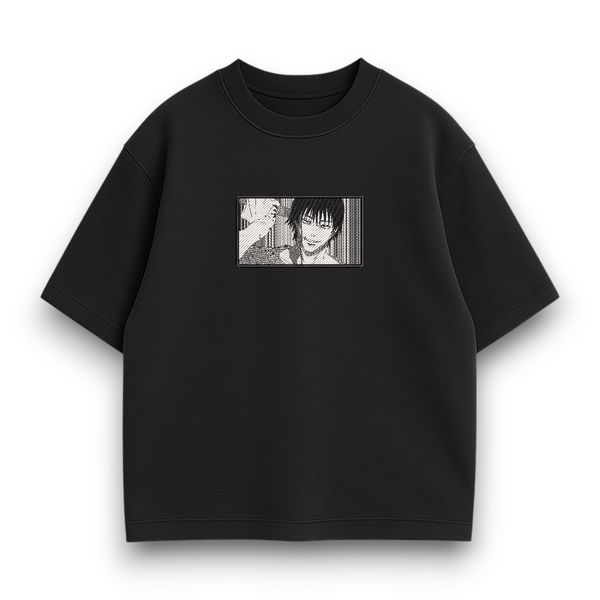 Toji Fushiguro boxed v4 oversize t-shirt, Black, XS